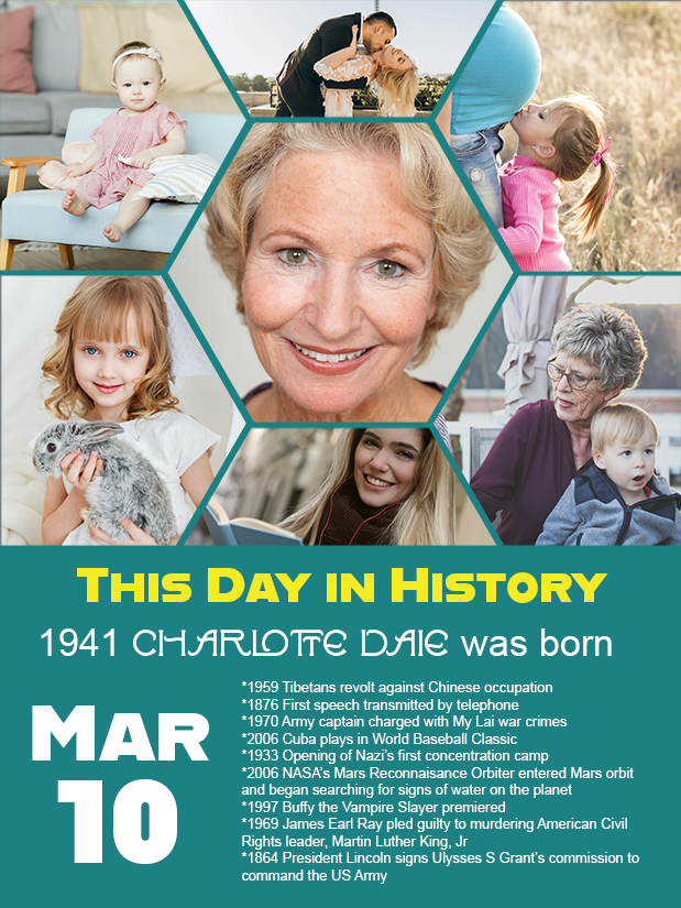 This Day in History - Birthday on Aluminum – Sweet Papyrus